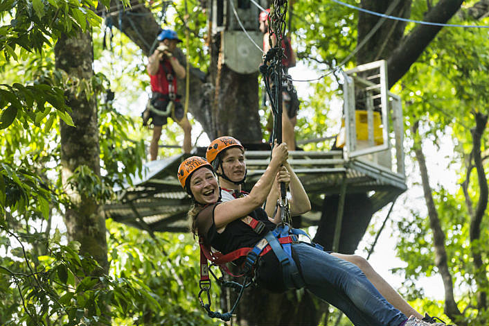Jungle Surfing Canopy Tours 11.10am by Jungle Adventures • uptopdownunder