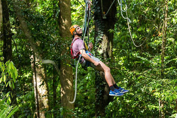 Jungle Surfing Canopy Tours 11.10am by Jungle Adventures • uptopdownunder